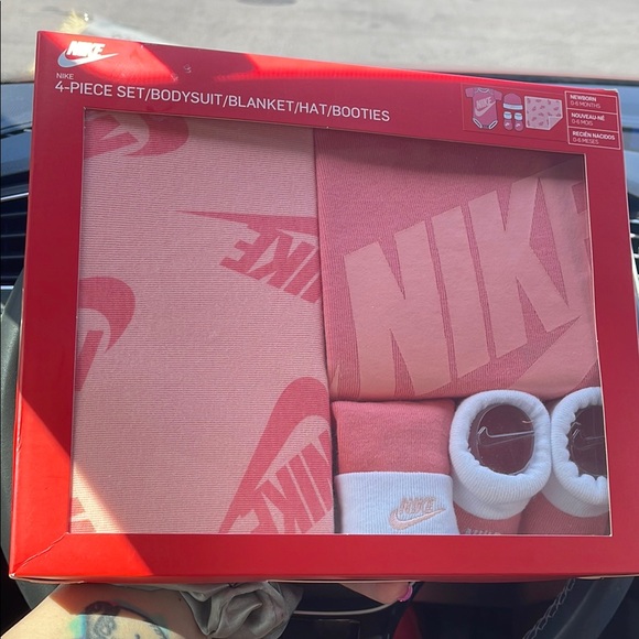 Nike | Matching Sets | Nike Pink Baby Set | Poshmark